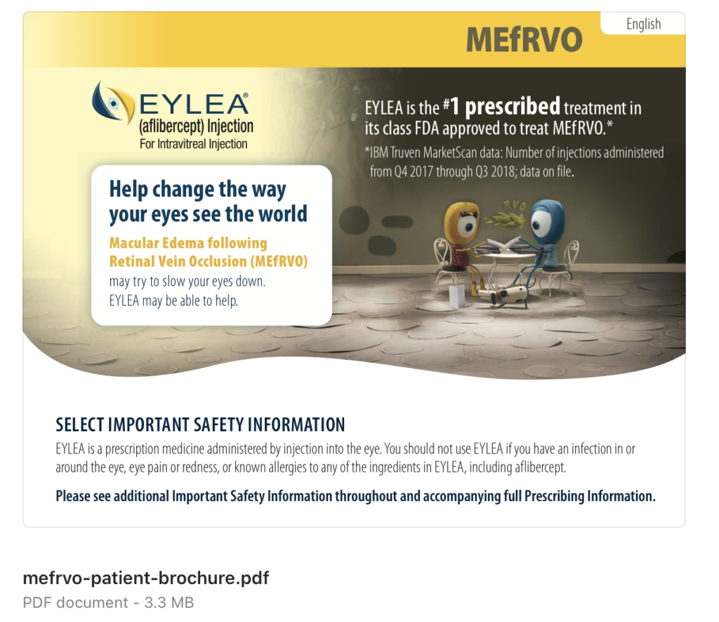 Medication Brochures – Retina Orange County
