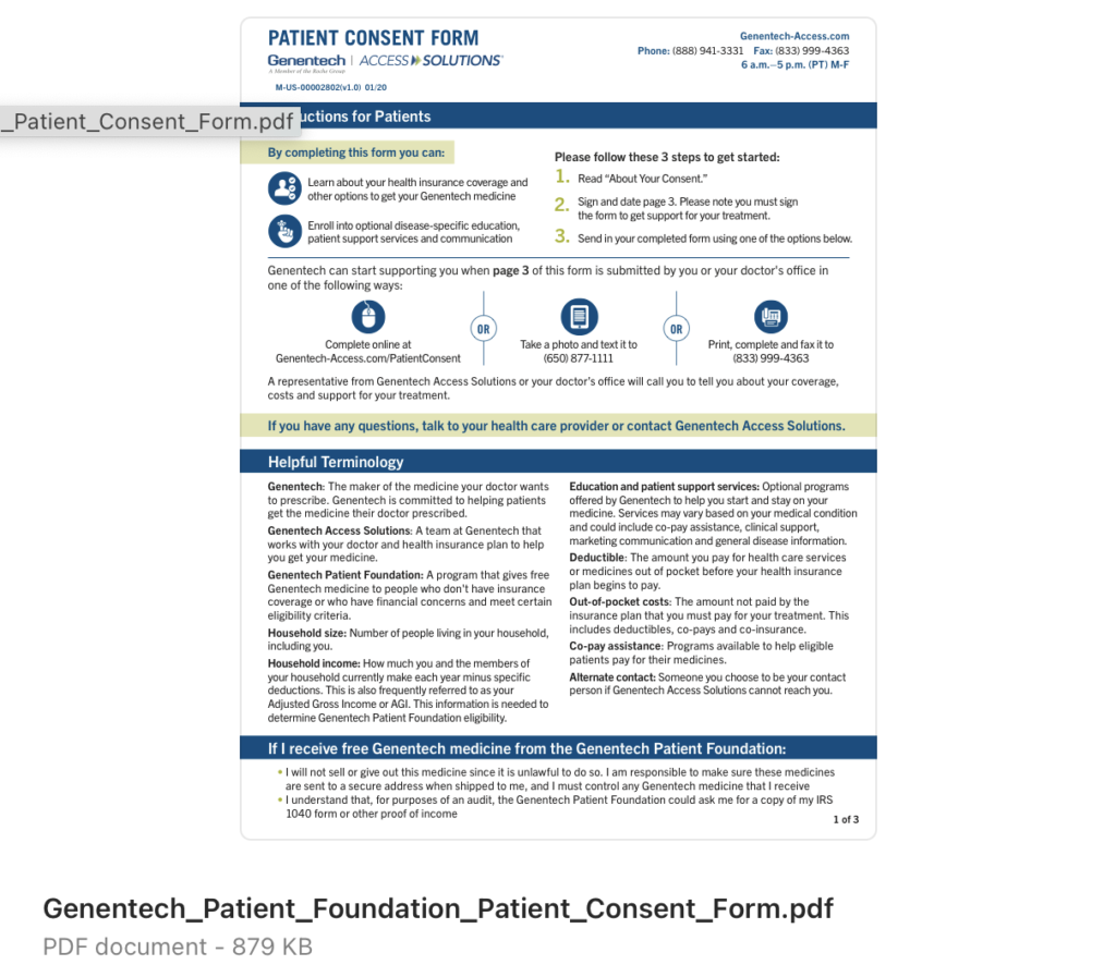 Forms – Retina Orange County